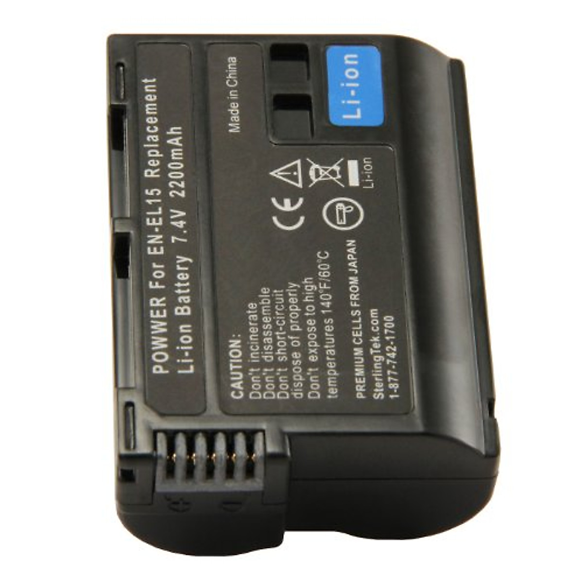STK EN-EL15 EN-EL15B EN-EL15c Replacement Battery for Nikon D750 D7500 Z6 D7000 D850 D7200 D7100 7100 D800 D810 V1 EN-EL15a D610 610 750 7500 D500 Z5