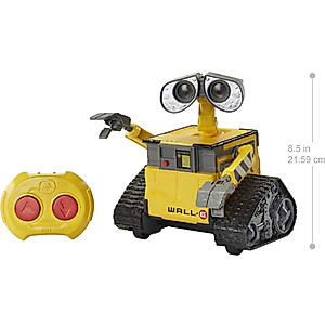 Disney and Pixar WALL-E Robot Toy, Remote Control Hello WALL-E Robot Figure, Gifts for Kids (Amazon Exclusive)