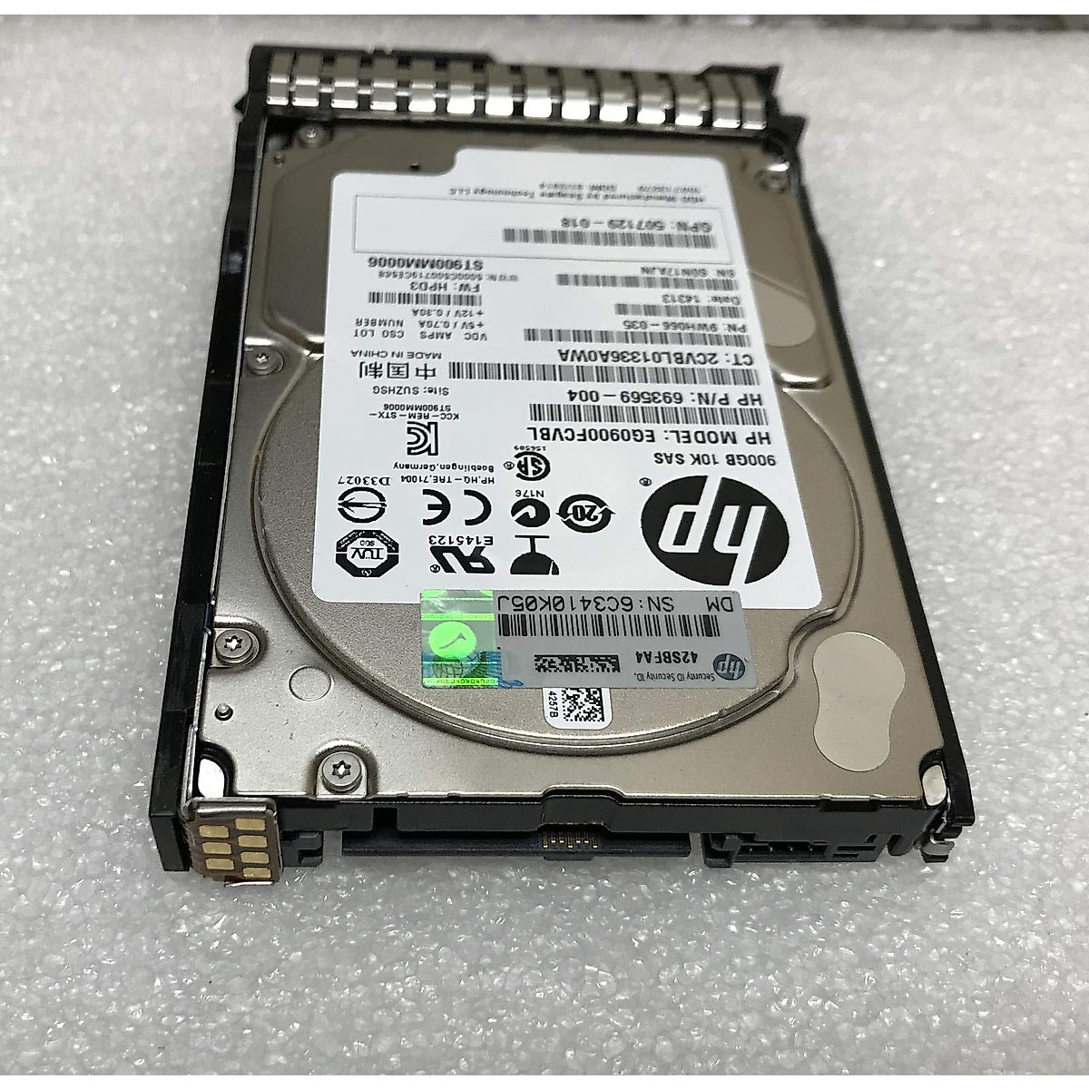 HP 653971-001 - HP 900GB 6G SAS 10K SFF 2.5 SC HP HDD