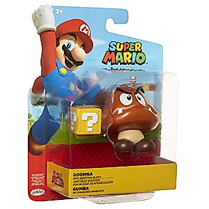 Super Mario Nintendo 3.1" Goomba with Question Block