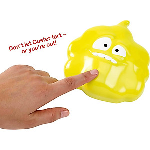 Mattel Games Gas Out for Kids, Family & Game Night, Hilarious Electronic Fart Sounds from a Plastic Gas Cloud