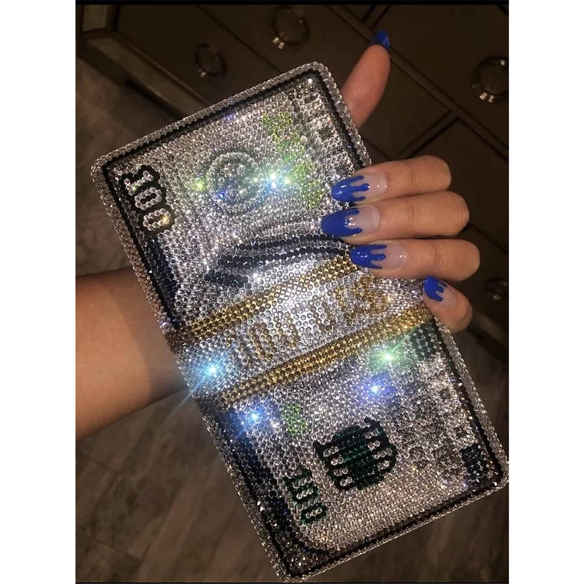 NA Diamond Set Dollar Full Drill Dollar Banquet Bag