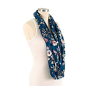 Bebe au Lait 5-in-1 Multi-Use Cover: Nursing Covers for Breastfeeding, Infinity Scarf, Nursing Shawl, Car Seat Cover, Shopping Cart Cover, Carrier Cover, Privacy Nursing Cover- Midnight Floral