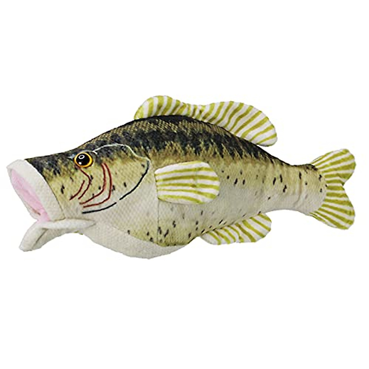 WISHPETS Stuffed Animal - Soft Plush Toys for Kids - 10" Largemouth Bass - Fish Series