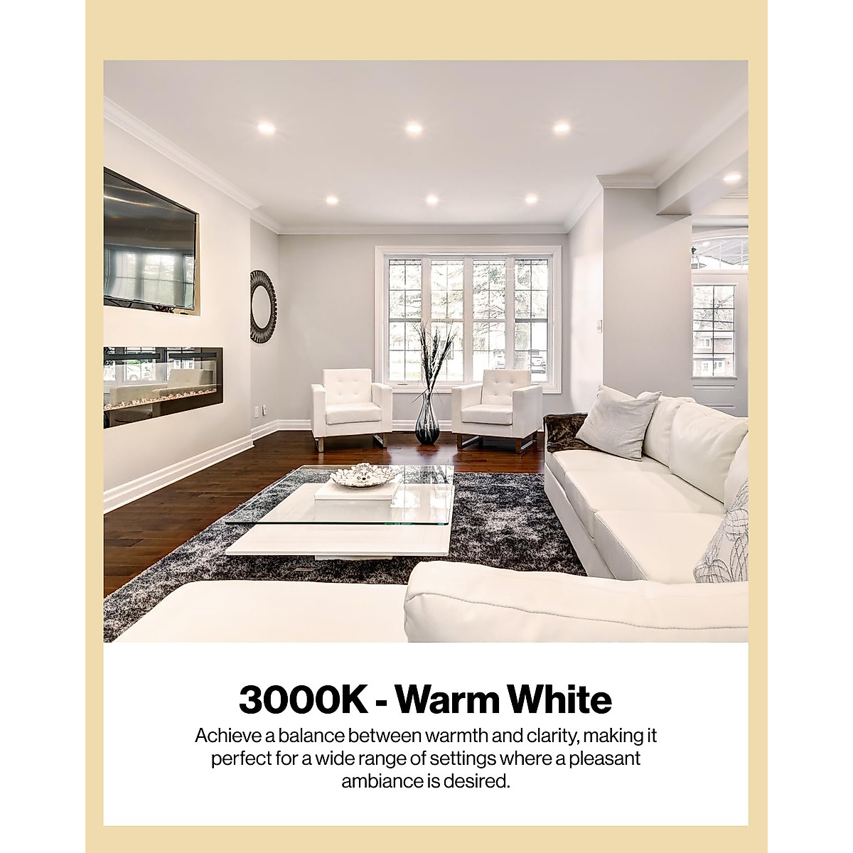 Sunco 16 Pack BR40 Light Bulbs, LED Indoor Flood Light, Dimmable, CRI94 3000K Warm White, 100W Equivalent 17W, 1400 Lumens, E26 Base, Indoor Home Recessed Can Lights, High Lumens - UL