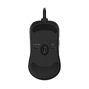 BenQ Zowie S2-C Symmetrical Gaming Mouse | Professional Esports Performance | Driverless | Paracord Cable | Revisioned C-Features | Matte Black | Small Size