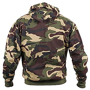Rothco Pullover Hooded Sweatshirt, Camo, Large