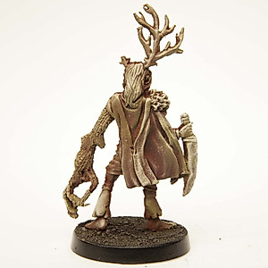 Stonehaven Elf Druid Miniature Figure (for 28mm Scale Table Top War Games) - Made in USA