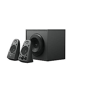 Logitech Z625 Powerful THX® Certified 2.1 Speaker System with Optical Input & Bluetooth Audio Adapter for Bluetooth Streaming
