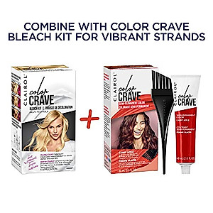 Clairol Color Crave Semi-Permanent Hair Dye, Candy Apple Hair Color, 1 Count