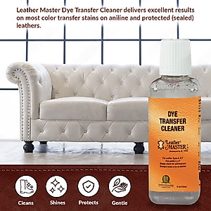 Leather Master Leather Dye Transfer Cleaner 236 milliliters