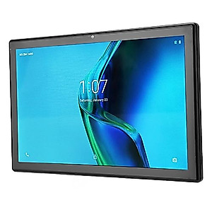 Airshi 10.1 Inch Tablet, 8GB RAM 128GB ROM 5G WiFi Octa CPU 4G LTE Tablet PC 13MP Rear Camera for Business for Work (Black)