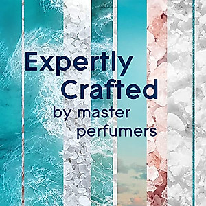 Glade Candle Sky & Sea Salt, Fragrance Candle Infused with Essential Oils, Air Freshener Candle, 3-Wick Candle, 6.8 Oz, 3 Count