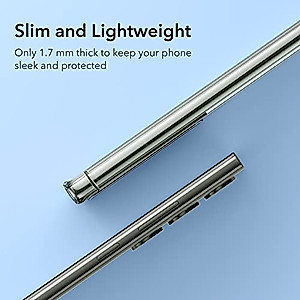 ESR for Samsung Galaxy S23 Ultra Case, S23 Ultra Phone Krystal Clear Case, Ultra-Yellowing Resistant, Military-Grade Drop Protection, Case for Samsung S23 Ultra, Transparent Slim Phone Cover, Clear