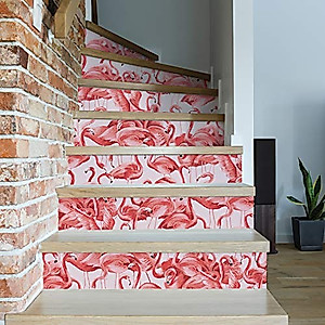 Tempaper Cheeky Pink Flamingo Removable Peel and Stick Wallpaper, 20.5 in X 16.5 ft, Made in the USA