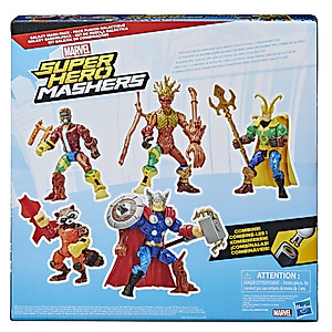 Marvel Super Hero Mashers Thor and Guardians of The Galaxy Pack