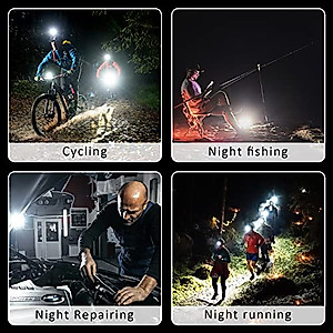 COB Keychain Work Light Keychain Flashlights 4 Light Modes 1600Lumen,Keychain Light Emergency Light with Folding Bracket Bottle Opener and Magnet Base,Camping and Walking