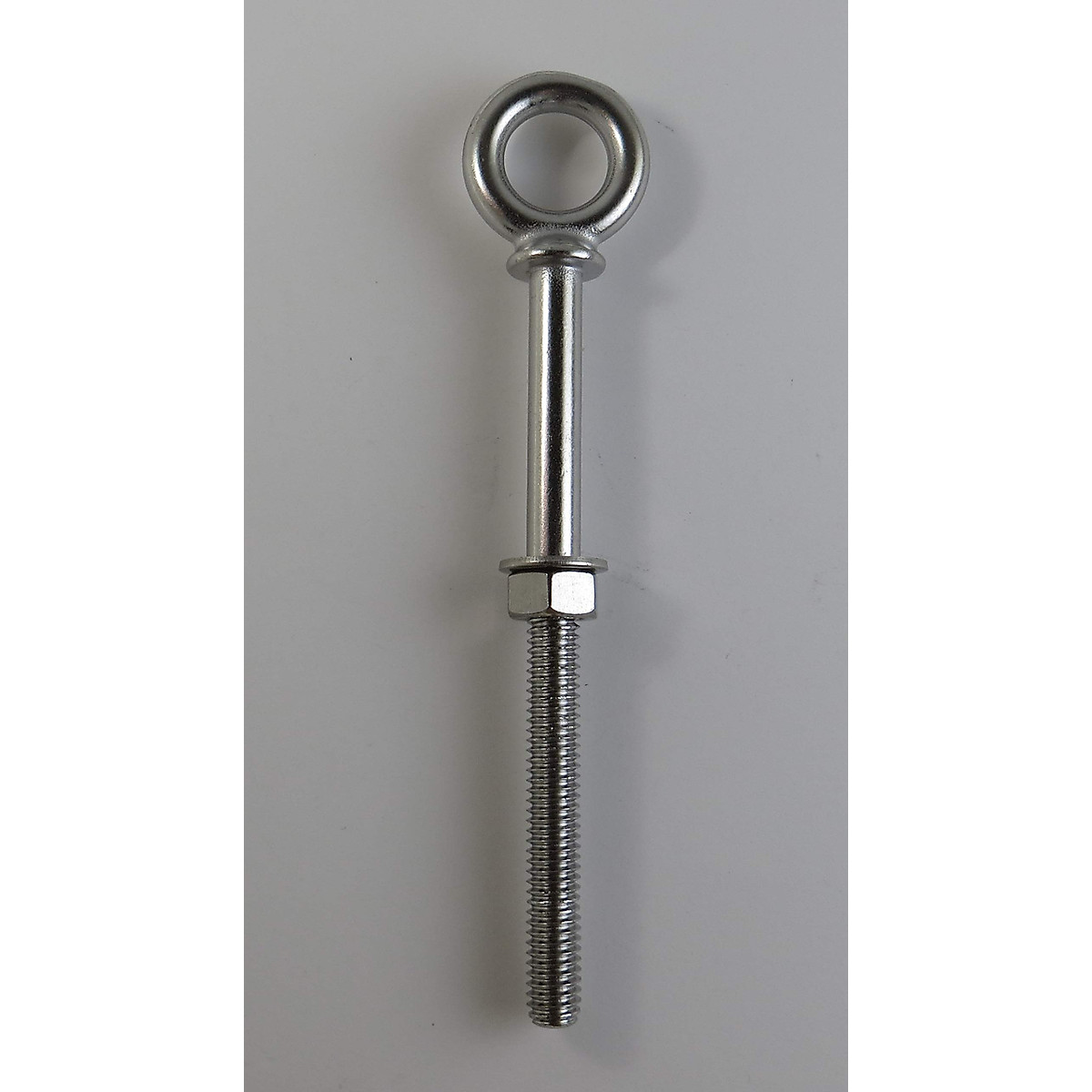 US STAINLESS 2 Pieces Stainless Steel 316 Eye Bolt 5/16" x 4 1/2" UNC Short Thread Marine Grade Pitch of 18