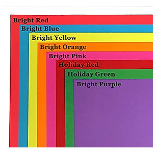 65lb Cover Cardstock Paper - 8.5 x 11 inch - 25 Sheets (Holiday Green)