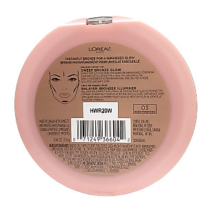 L’Oréal Paris Cosmetics True Match Lumi Bronze It Bronzer For Face And Body, Deep, 0.41 Fluid Ounce