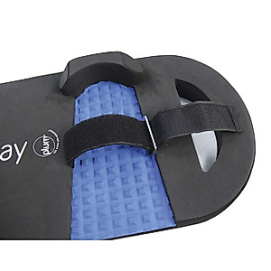 Plum Trampoline Board - Trampoline Skills and Training Board - Fun Bounce Board - Great Trampoline Accessories for Ages 6 +, Black, 0.87x0.33x0.12