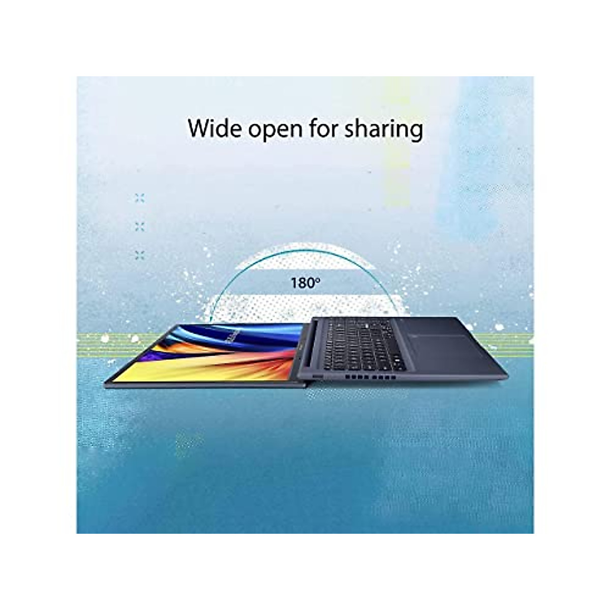 ASUS Vivobook 16X 16 WUXGA 16:10 Slim Laptop AMD Ryzen 5 5600H AMD Radeon Graphics USB Type-C Wi-Fi6 Bluetooth5.0 Backlit KB Fingerprint Reader Windows Hello Win11 w/HDMI(16GB RAM | 1TB SSD)