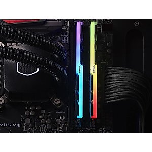 G.SKILL TridentZ RGB Series 32GB (2 x 16GB) 288-Pin DDR4 SDRAM DDR4 3200 (PC4 25600) Desktop Memory Model F4-3200C16D-32GTZRX