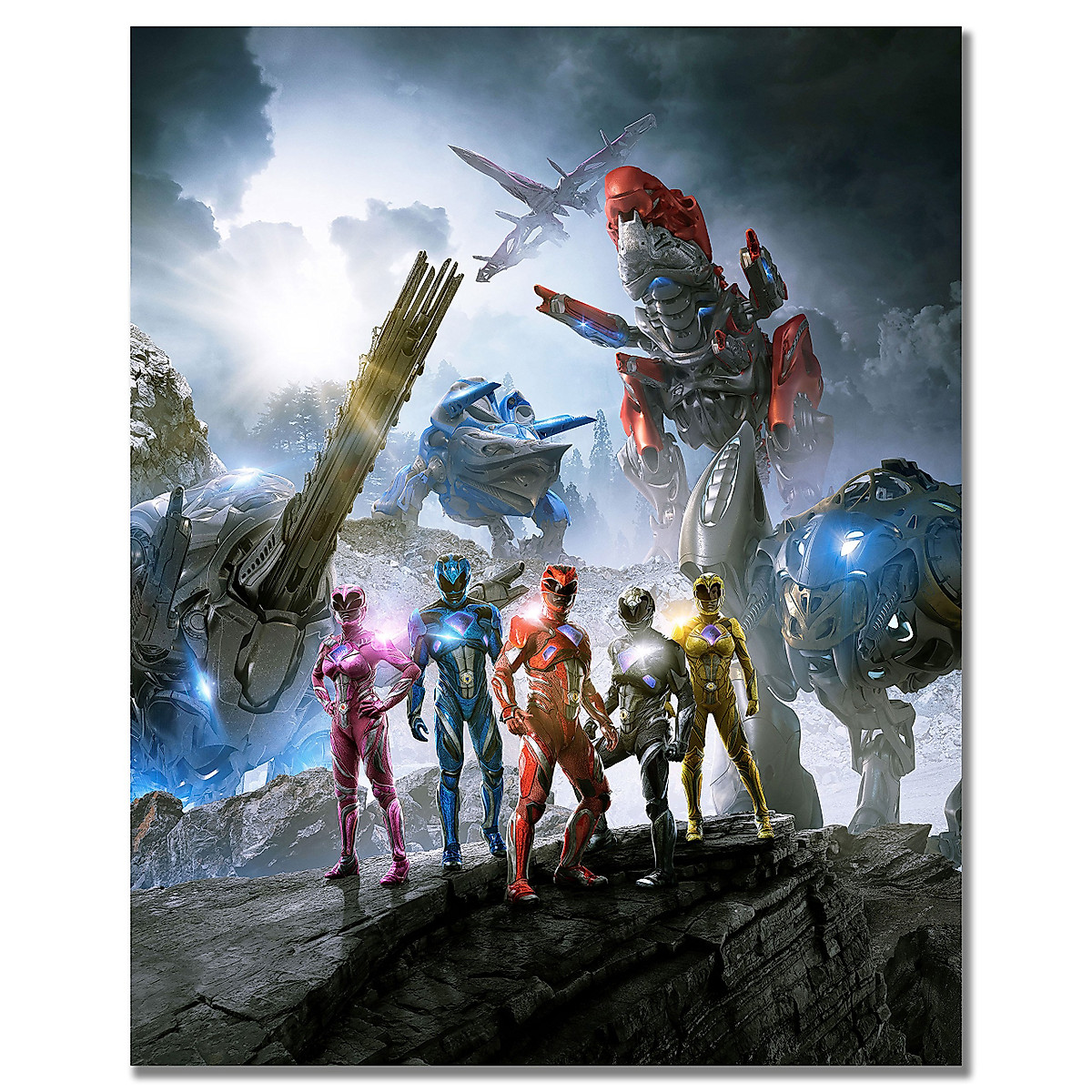 Power Rangers Movie Prints - Set of 4 (8 Inches X 10 Inches) Poster Photos