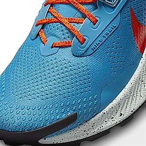 Nike Men's Pegasus Trail 3 Running Shoe, Laser Blue/Habanero Red, 10.5