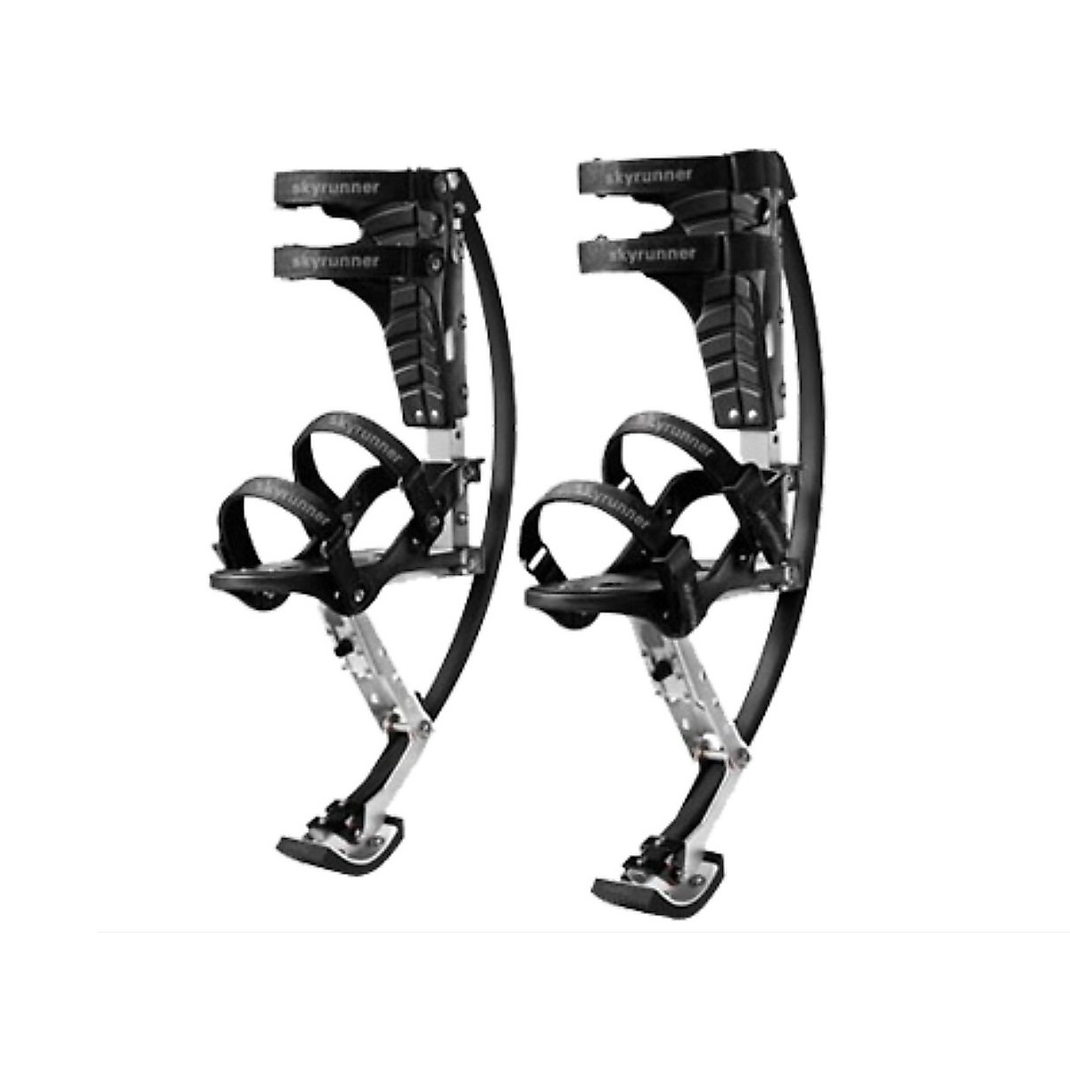 Skyrunner Iconiciris Kids/Child Youth Kangaroo Shoes Jumping Stilts Fitness Exercise (66-110lbs/30~50kg) (black)