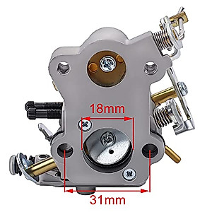 545070601 PP4218A PR4218 Carburetor Fits Poulan Pro P3416 P4018WM P4018WT P4018 P3314 PP3516AVX PP3816 PP4018 PP4218A PP4218AVX PP4218 PPB3416 PPB4218 P3314WSA Chainsaw Parts Replace C1M-W26C