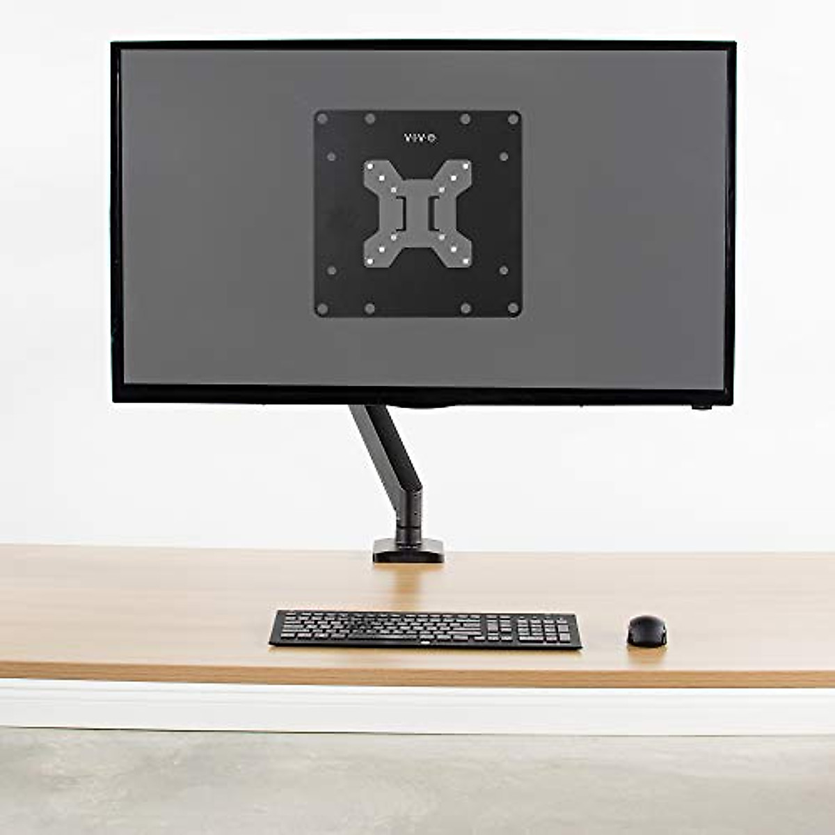 VIVO Steel VESA TV and Monitor Mount Adapter Plate Bracket for Screens 23 to 42 inches, Conversion Kit for VESA up to 200x200mm, MOUNT-AD2X2