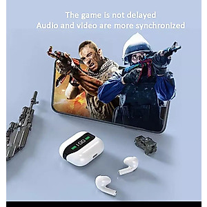 Xxcell True Wireless Earbuds (TWS) - Bluetooth V5.0 Headphones with Charging Case - IPX7 Waterproofing - Hi-Fi Ear Phones for Sports and Work - Wireless Earbuds for iPhone and Android