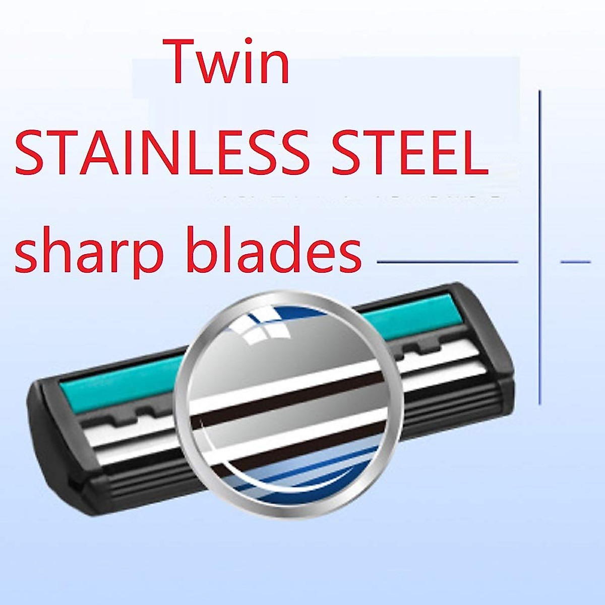 Kheoxusa Bulk Razors Disposable Individually Wrapped,Disposable Razors(100 Pack)