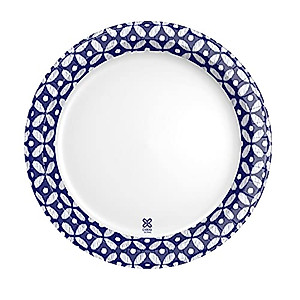 Dixie Ultra Disposable Paper Plates, 8 ½ inch, Lunch or Light Dinner Size Printed Disposable Plates, 300 count (10 Packs of 30 Plates), Packaging and Design May Vary