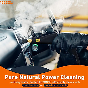 AORESAC Handheld Steam Cleaner, 2500W High-Pressure Steam for Cleaner, Steam Cleaner for Home Use w/ 1500mL Large Capacity, Wide Mouth, Steam Cleaner for Upholstery, Kitchen, Bathroom, Grout and Tile