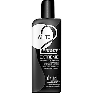 White 2 Black Extreme Advance Black Bronzer 3 Shades Darker 8.5z by Devoted Creations