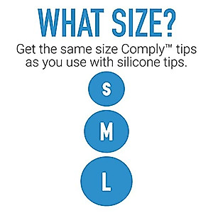 COMPLY Foam Ear Tips for Sony TrueWireless WF-1000XM4, WF-1000XM3, WF-XB700, Ultimate Comfort | Unshakeable Fit | Assorted, 3 Pairs