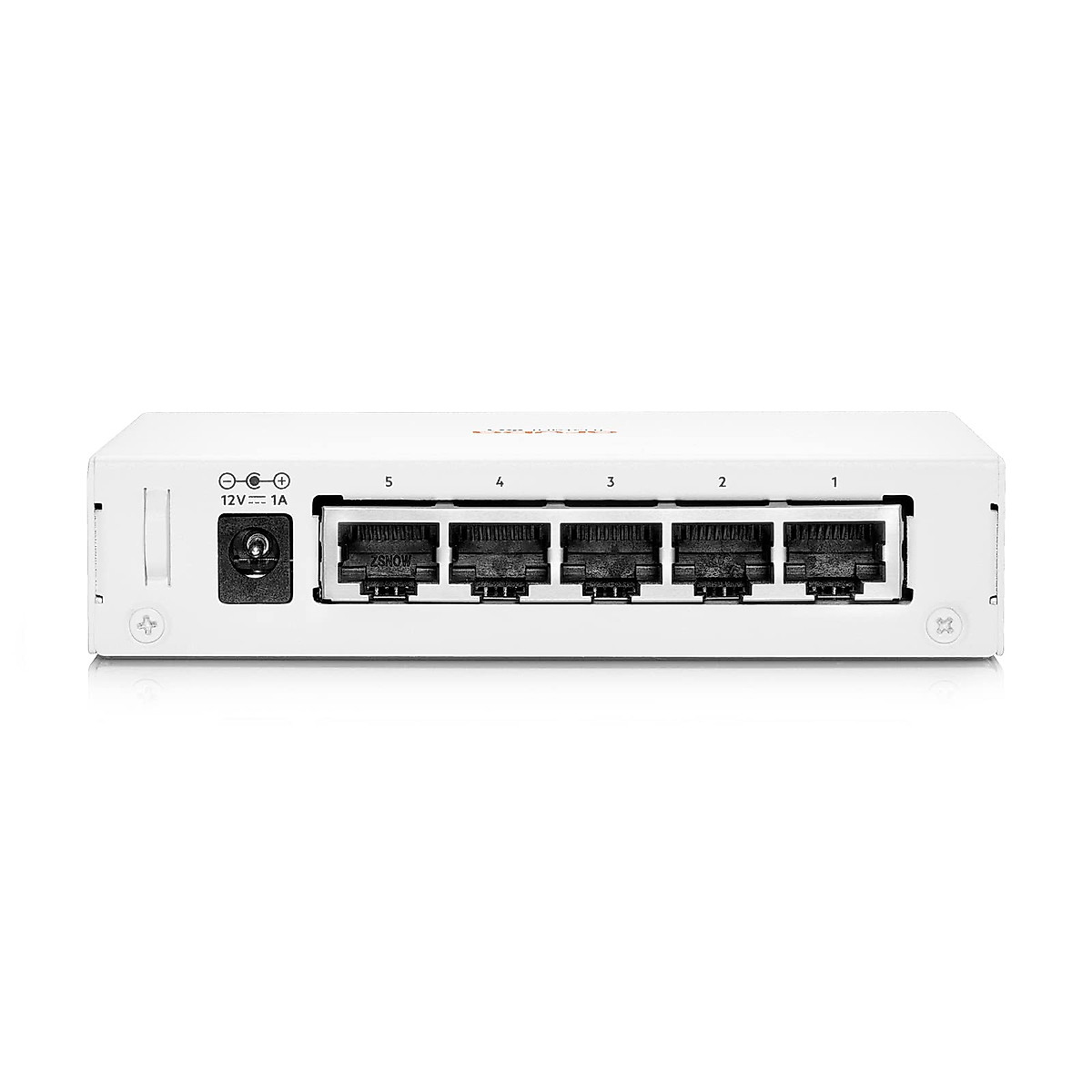 HPE Networking Instant On Switch Series 1430 5-Port Gb Unmanaged Layer 2 Ethernet Switch | 5X 1G | Fan-Less | US Cord (R8R44A#ABA)
