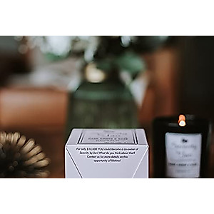 Serenity by Jan Scented Candle, Dark Amber and Rose