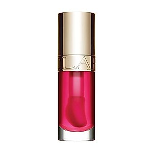 Clarins Lip Comfort Oil | Soothes, Comforts, Hydrates and Protects Lips | Sheer, High Shine Finish | Visibly Plumps | 93% Natural Ingredients | Organic Sweetbriar Rose Oil, Rich in Omega-6 and Omega-3