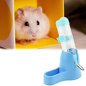 125ml Hamster Water Bottle Base Hut Nest Food Bowl Pet Dispenser Dwarf Hamster Mouse Gerbil Rat