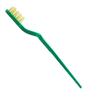 FUCHS Adult Record V Natural Soft Toothbrush, 10 Count