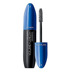 Revlon Volume + Length Magnified Mascara - Waterproof, Blackest Black, 0.28 fl oz