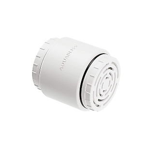 AquaBliss HD Revitalizing Shower Filter Replacement Cartridge - 2x Vitamin C + Mineral for Silky Hair, Glowing Skin, Strong Nails | KDF/CS/VC for Chemicals, Chlorine, Sediment (SFC400)