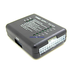 Lingvetron PC Computer PSU and Motherboard Tester Tool PCI & ISA SDRAM Post Test Card Diagnostic Analyzer Starter Kit 4 Digital / 8 LED/Bios Speaker/Mobo Power Switch All in One Carrying Case