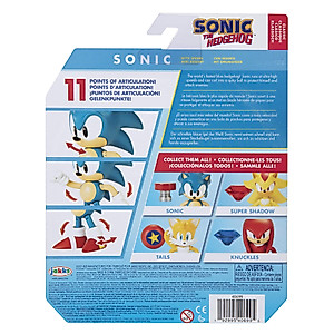 Sonic 4"- Classic Sonic w/Spring- Wave 4 (Online) Articulated