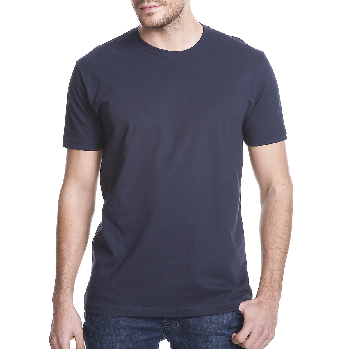 Next Level Unisex Cotton T-Shirt 2XL MIDNIGHT NAVY