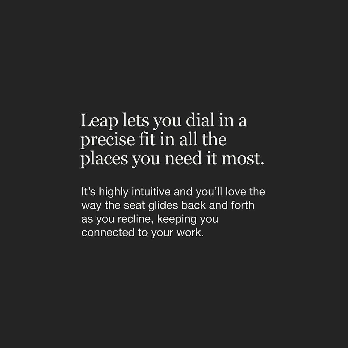 Steelcase Leap Office Chair - Ergonomic Work Chair with Wheels for Hard Flooring - Work Chair Supports Unique Body Shape - with Natural Glide System & Liveback Technology - Blue Jay Fabric