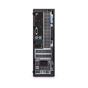 Dell Optiplex 7040 Small Form Desktop, Intel Quad Core i7 6700 3.4Ghz, 32GB DDR4, 512GB NVMe PCIe M.2 SSD, HDMI, Windows 10 (Renewed)